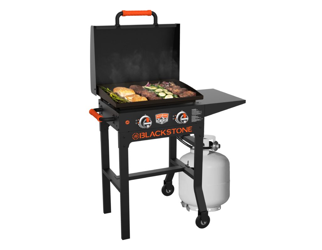 Blackstone Adventure Ready 14” Propane Camping Griddle with Side Burner ...